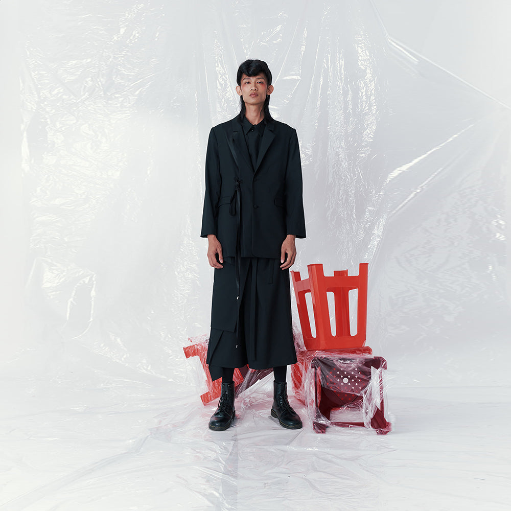 Discover INF Multi layered Suit Jacket on our shopping website